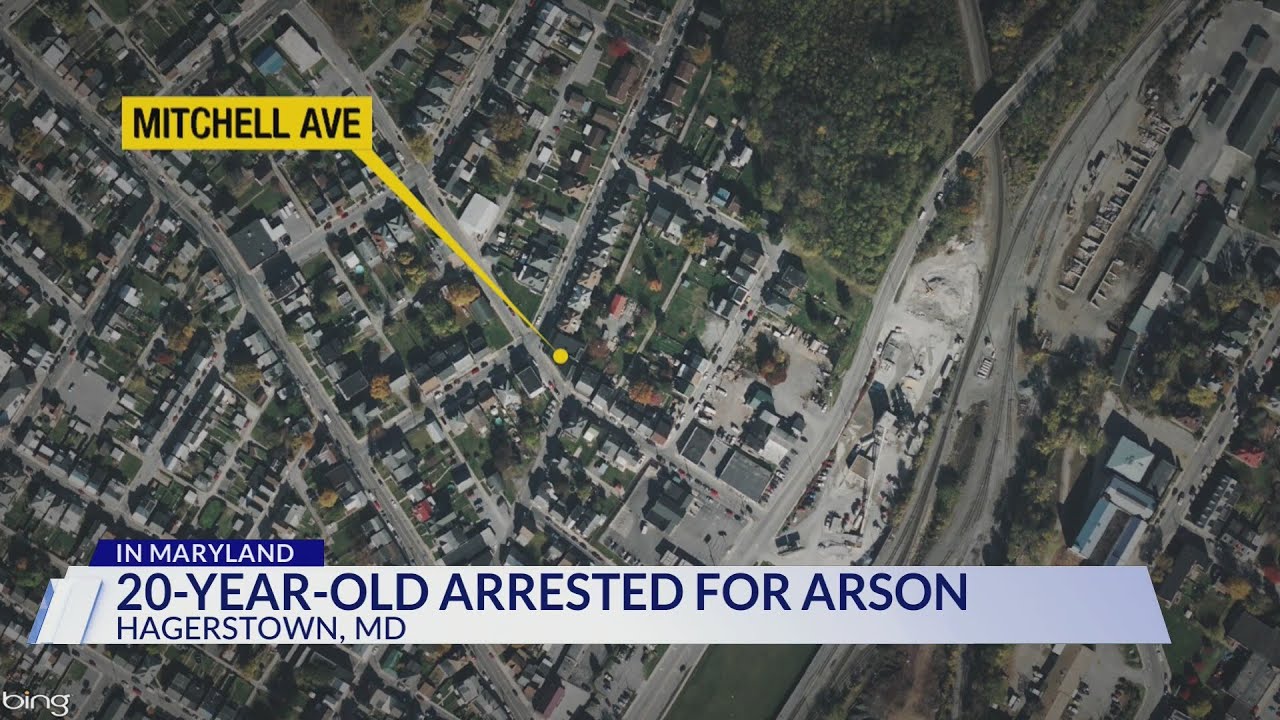 Hagerstown man charged with arson after starting fire that spread to home