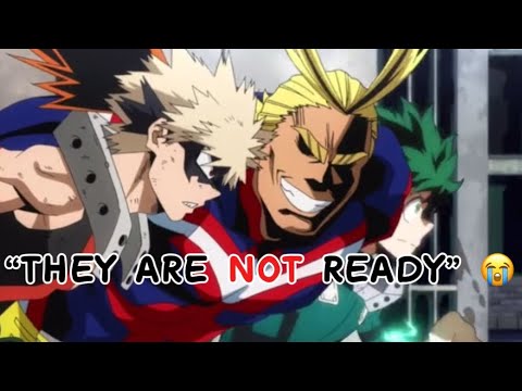 THAT TIME ALL MIGHT TERRORIZED DEKU AND BAKUGO