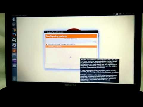 Configuring Grub Update on Ubuntu
