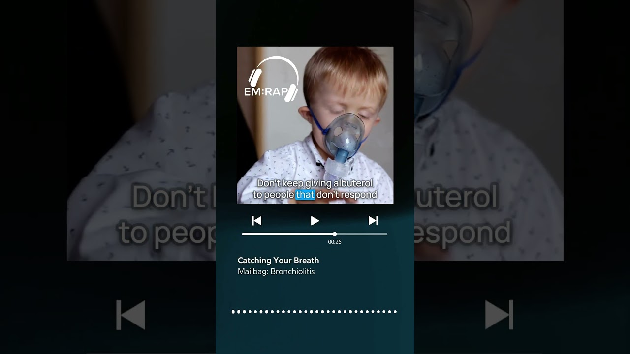 Mailbag: Bronchiolitis