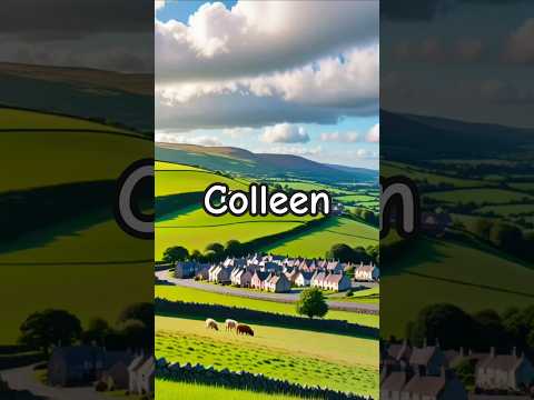 Name meaning Colleen #etymology #wordorigins