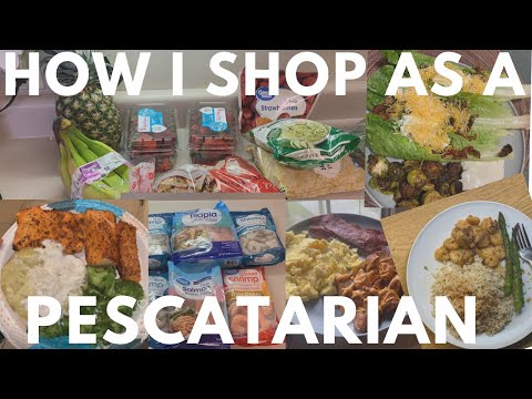 PESCATARIAN Grocery Haul/Meal Prep! | Pescatarian Diet | low calorie recipes
