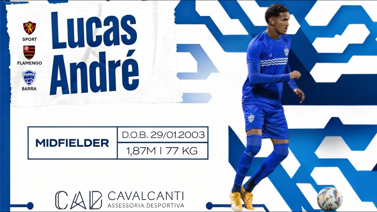 Lucas André - Meiocampista/Midfielder (2003) / HIGHLIGHTS 2025