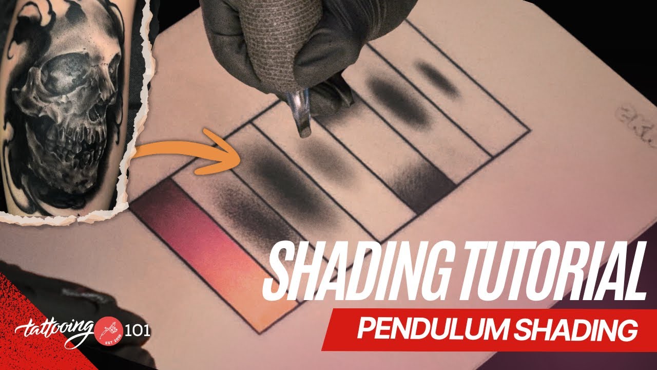 EVERY Pendulum Shading Technique You Need 🔥 How to Tattoo - Stipple Shading, Soft & Smooth Color