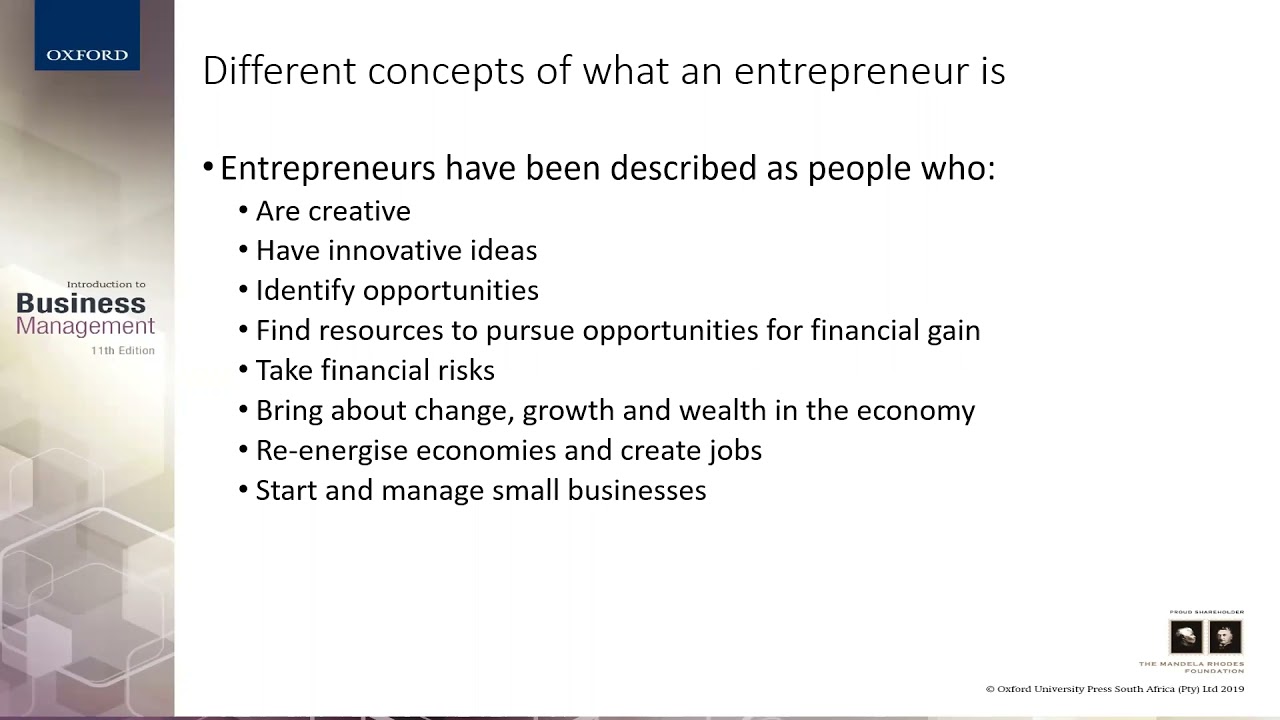 Chapter 2 Entrepreneur