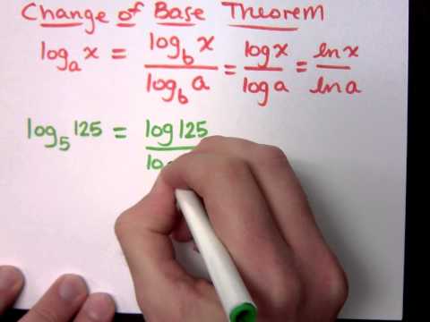 Change of Base Formula for Logs - Expii
