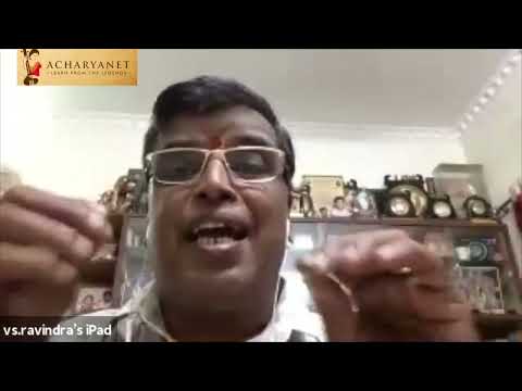 Masterclass on Namasankeertanam by Udaiyalur Dr K Kalyanaraman