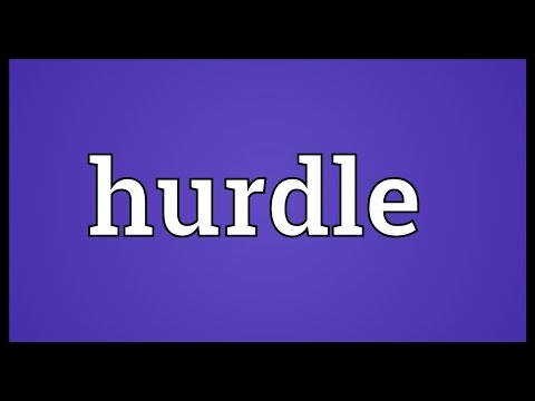 Hurdle Meaning