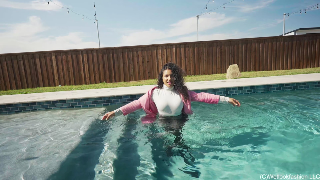 Angeli's First Wet Experience