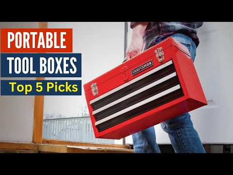 Best Tool Boxes for Easy Transport in 2025 | Top 5 Portable Tool Boxes Reviewed