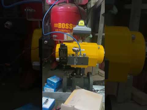 Pneumatic Actuated Ball valve+ Limit switch + AFR + SOLENOID VALVE