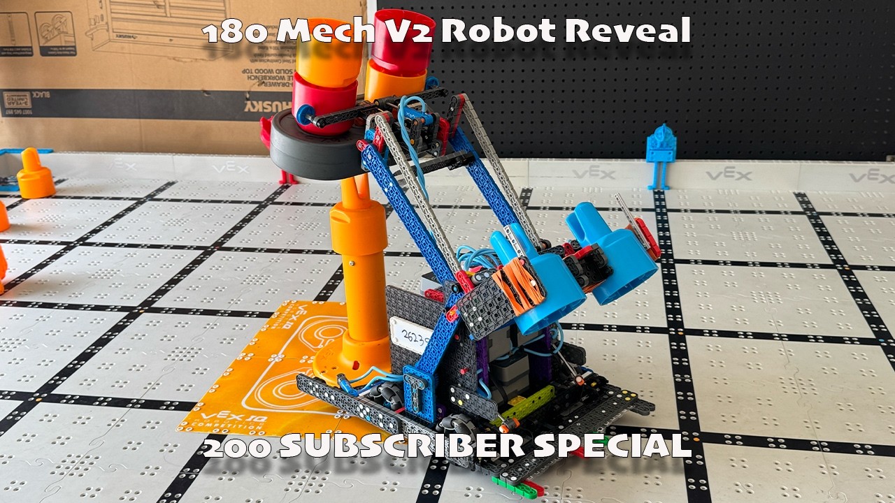 180 Mech Robot Reveal #2 - VEX IQ Mix and Match