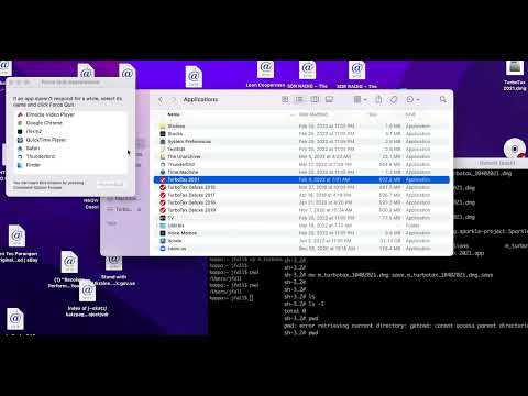 Turbotax 2021 MacOS How to capture the update .dmg file and use it to fix Turbotax 2021 on MacOS