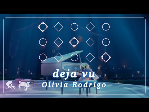 【𝐒𝐤𝐲 𝐂𝐨𝐭𝐋】 [Sheet] 「deja vu」 - Olivia Rodrigo | Sky Piano Music Cover & Lyrics by Sky Solar