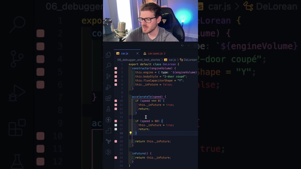 This extension makes testing easy https://wallabyjs.com #shorts