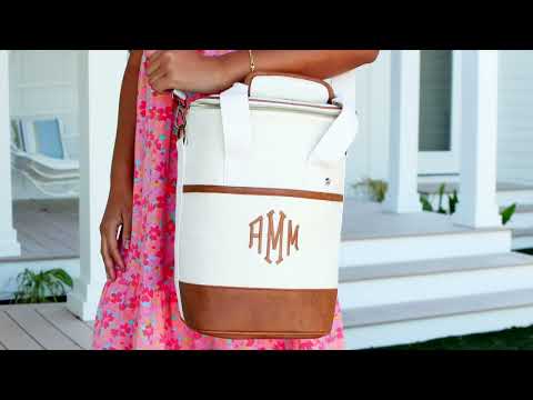 Monogrammed Tall Cooler