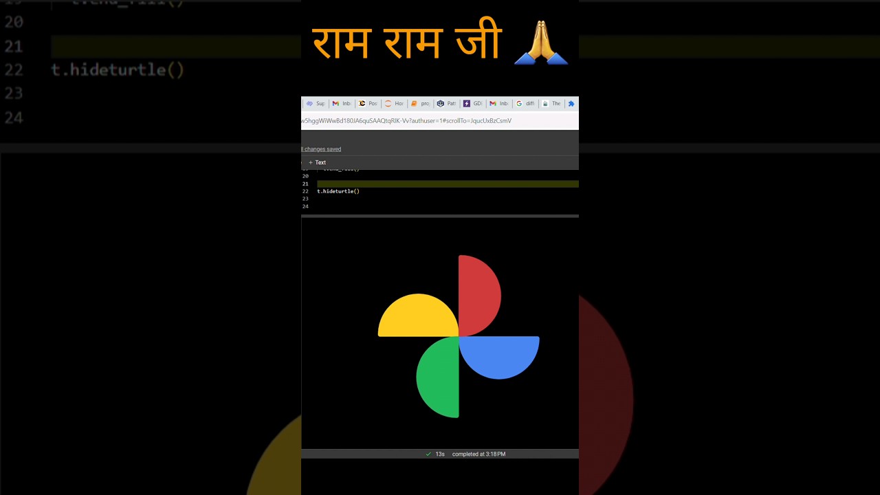 Amazing Logo Using Python 🔥 #amazing #python  #logo