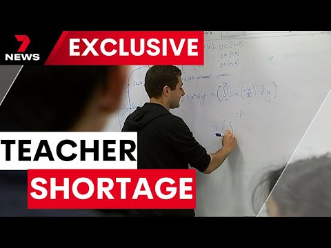 The new plan to fix our teacher shortage crisis | 7NEWS