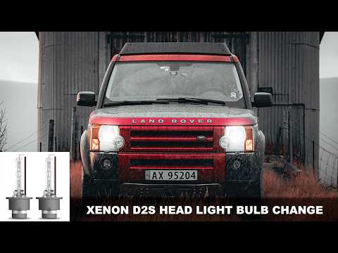 How To Change Headlight XENON Bulb on Land Rover Discovery 3 / LR3