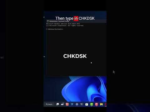 How To Scan & Fix Your Hard Drive With A Single CMD Command