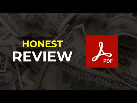 Adobe Acrobat Reader: Edit PDF App: MY FULL & HONEST REVIEW... (Breakdown, Pros & Cons...)
