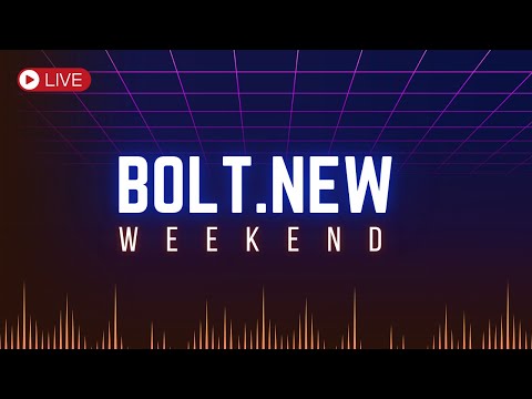 🚨 FREE WEEKEND! Build Anything with Bolt.new (AI App Builder)