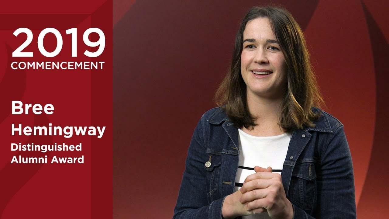 Bree Hemingway: 2019 Distinguished Alumni Award