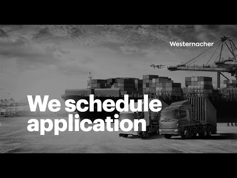 We schedule