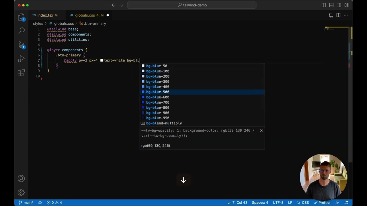 Creating Custom Classes in Tailwind CSS