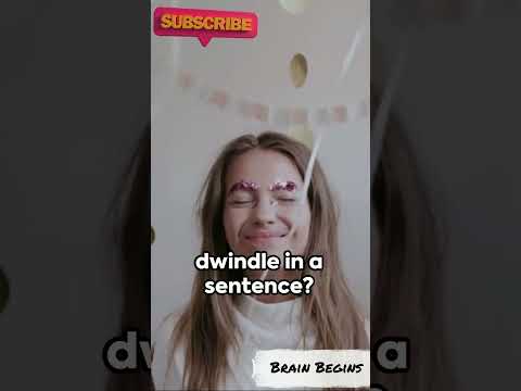 Dwindle - meaning | Brain Begins | #vocabulary #BrainBegins #dwindle #reduce #decrease #increase