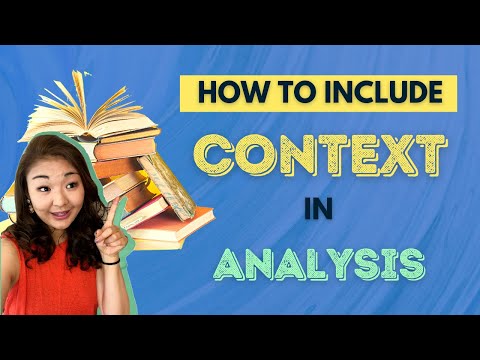 How to include context in literary analysis | Top grade GCSE | English Literature