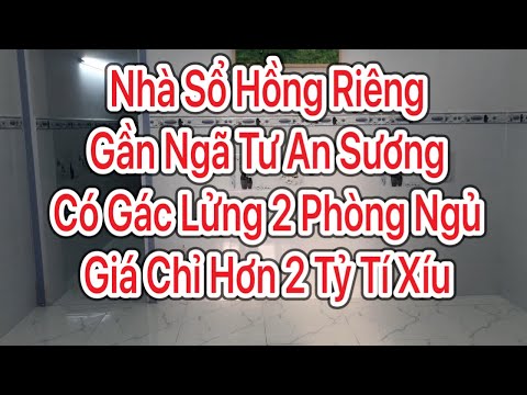 Giảm giá bán nhà SHR rất đẹp có gác lửng gần ngã tư An Sương giá 2,65 tỷ