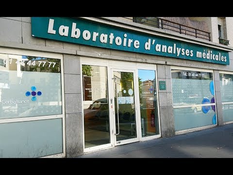 Laboratoire d'analyses médicales- faire une prise de sang en France