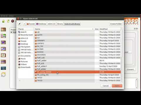 Uploading a spice Subcircuit file-English
