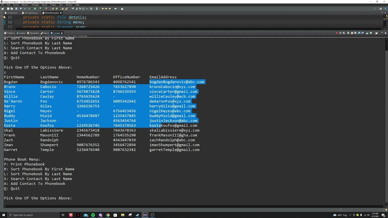 Programming Assignment 4 Overview