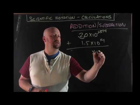 Scientific Notation part 2 Calculations