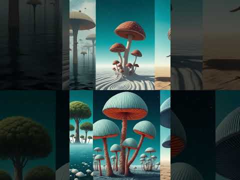 AI Magic: Mushroom Wonderland—Wait, Is That an Elephant?! 🍄🐘✨