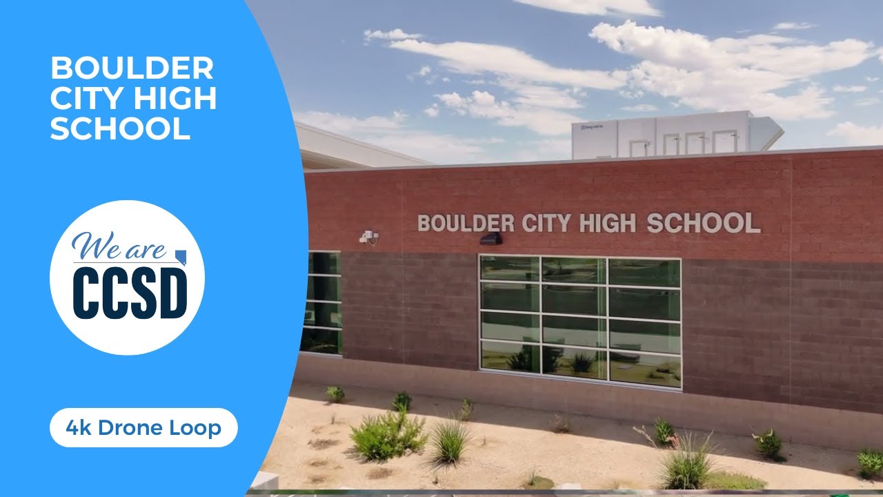 Boulder City High School - 4k Drone Loop