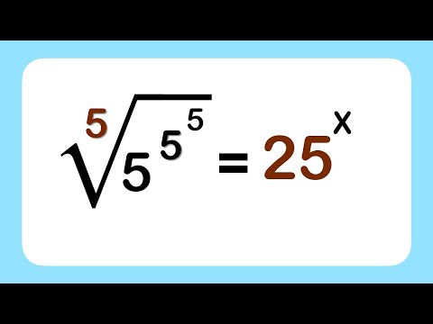 Nice Exponential Power Math Problem | Simplifying Exponent | how do you find the power of a power