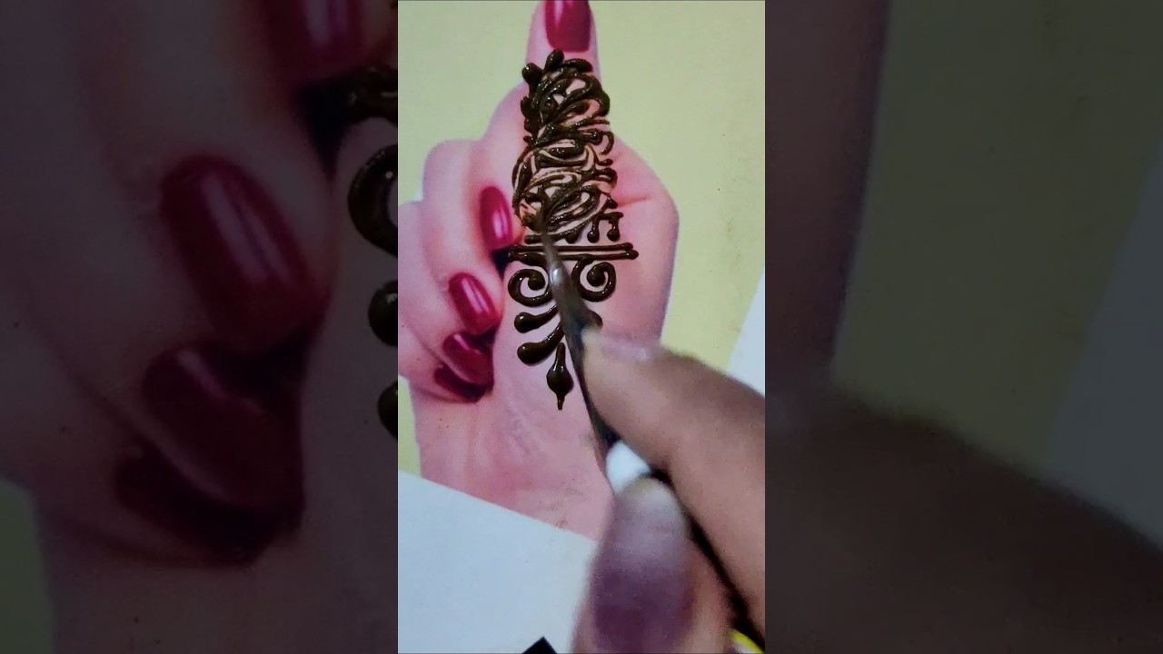 Stylish fingers mehndi design for teej #henna #mehndi #shorts #mehandi #thehennahue #fingerhenna