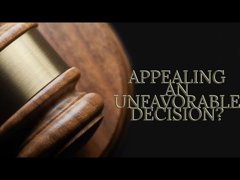 Denied At Your Disability Hearing? | APPEAL