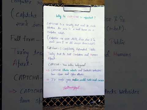 Why Do We Use Captcha? Full Form & Meaning✅👩🏫 #captcha #englishtips #education #englishgrammar #new