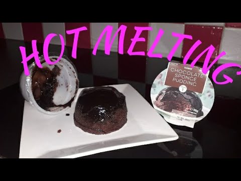 35 SEC MICROWAVE CHOCOLATE SPONGE PUDDING