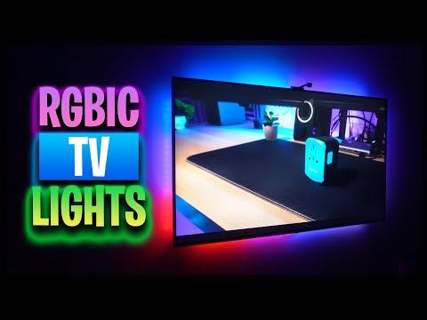 THE BEST!!! LED Strip Lights for your TV | Govee Immersion RGBIC TV Backlights