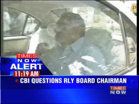CBI questions Railway board chairman