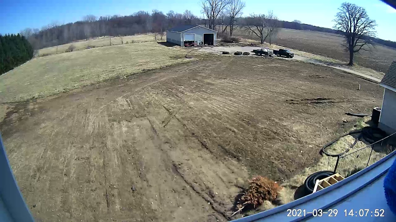 Drain tile install time lapse - day 1