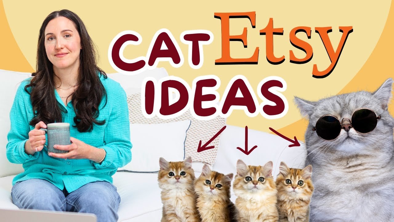 These Cat Products Are Making $15,000 per Month on Etsy!