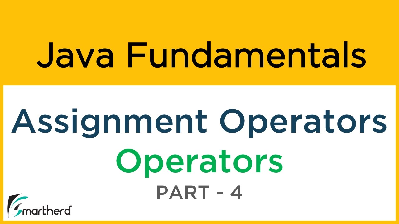 Java Assignment Operators. Java Tutorial for Beginners #3.4