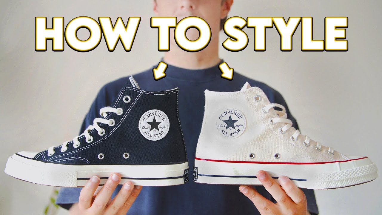 My Favourite Ways To Style Converse Chuck 70's! (For Every Season)
