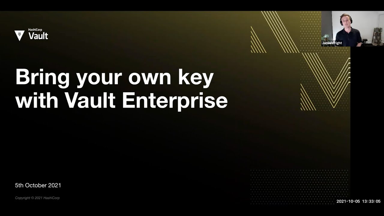 BYOK Bring Your Own Key with Vault